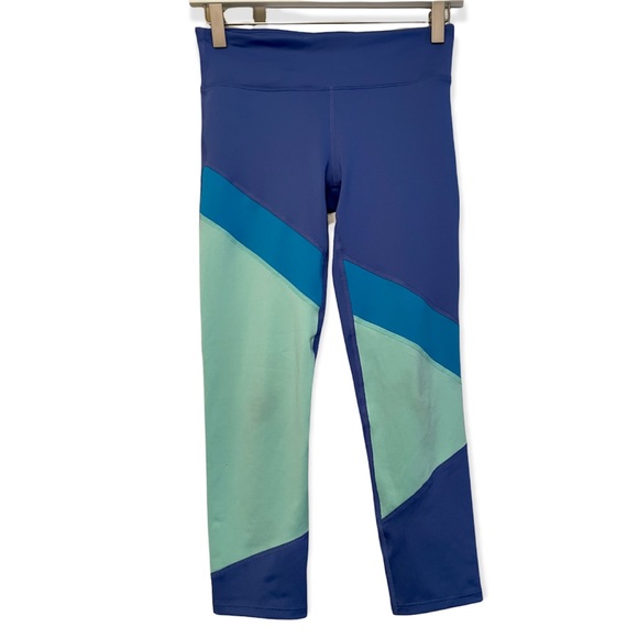 JoyLab | Pants & Jumpsuits | Joy Lab Color Block Active Crop Leggings ...